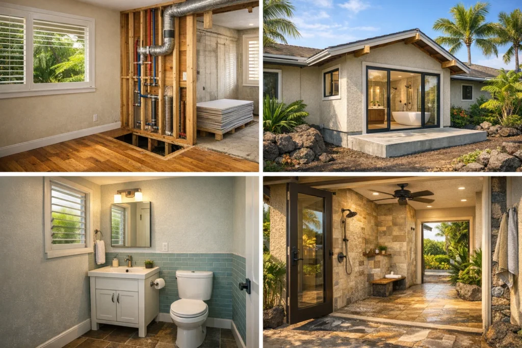 Bathroom Addition Costs in 2025: A Hawaii Guide