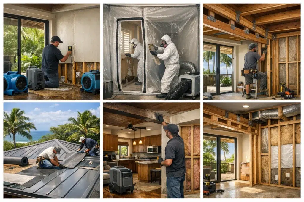 Hawaii Restoration: United Construction Group - 24/7 Help